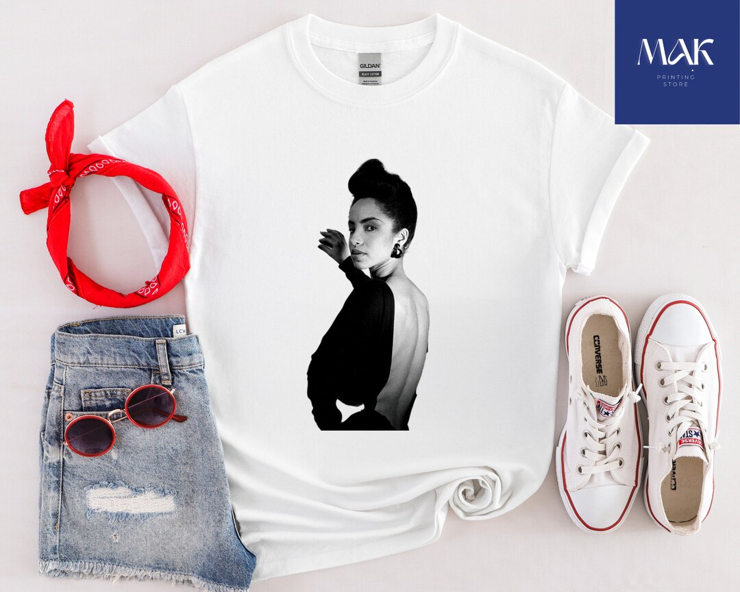 Sade Retro Vintage, Retro Sade Shirt, Sade Concert Shirt, Sade Adu Pop ...