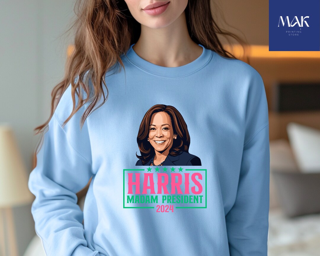 Kamala Harris Sweatshirt, Harris Walz Sweatshirt, Democrat Sweatshirt ...