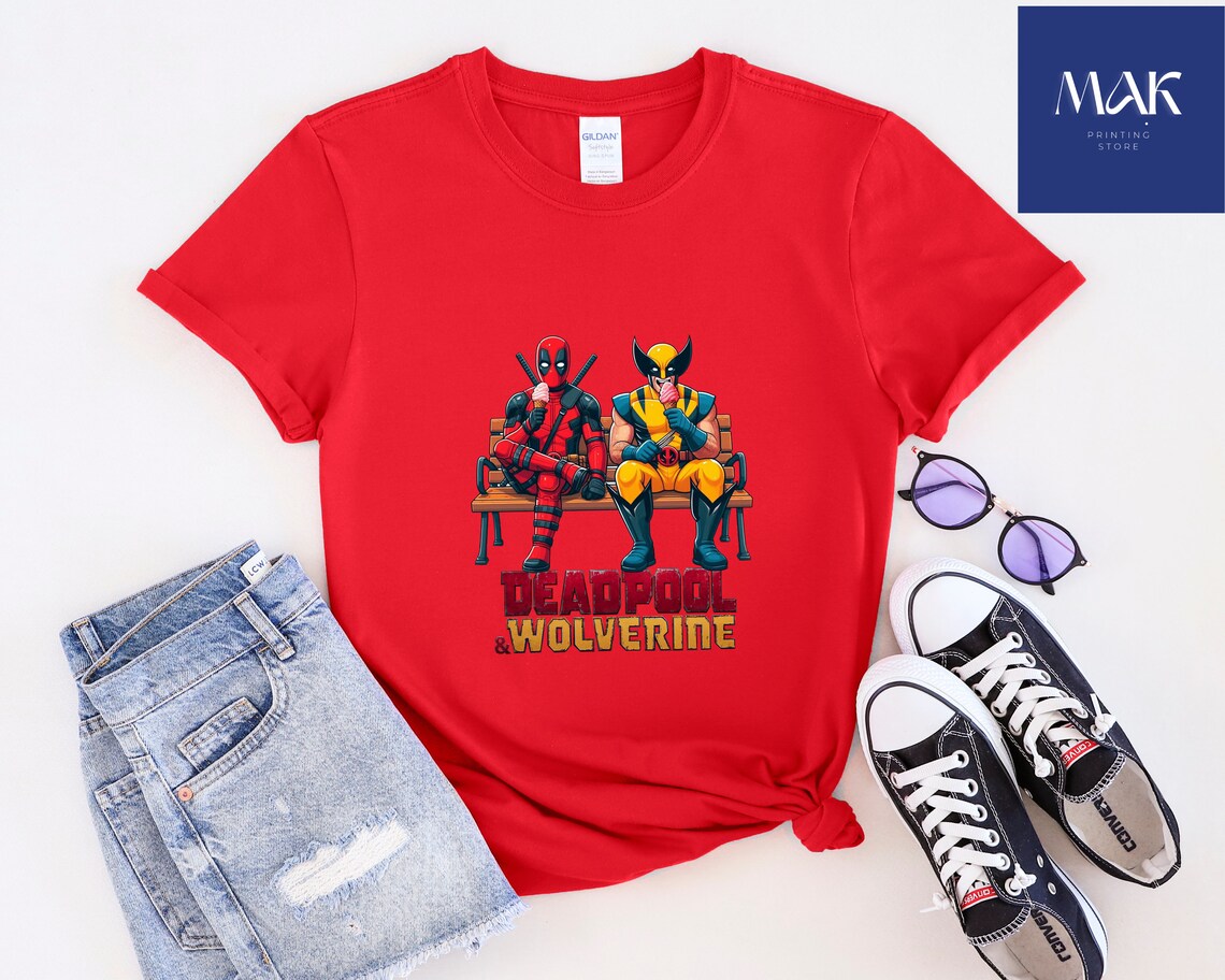 Deadpool & Wolverine Shirt, Deadpool 3 Movie Shirt, Deadpool and Wolverine Shirt, Hugh Jackman ...