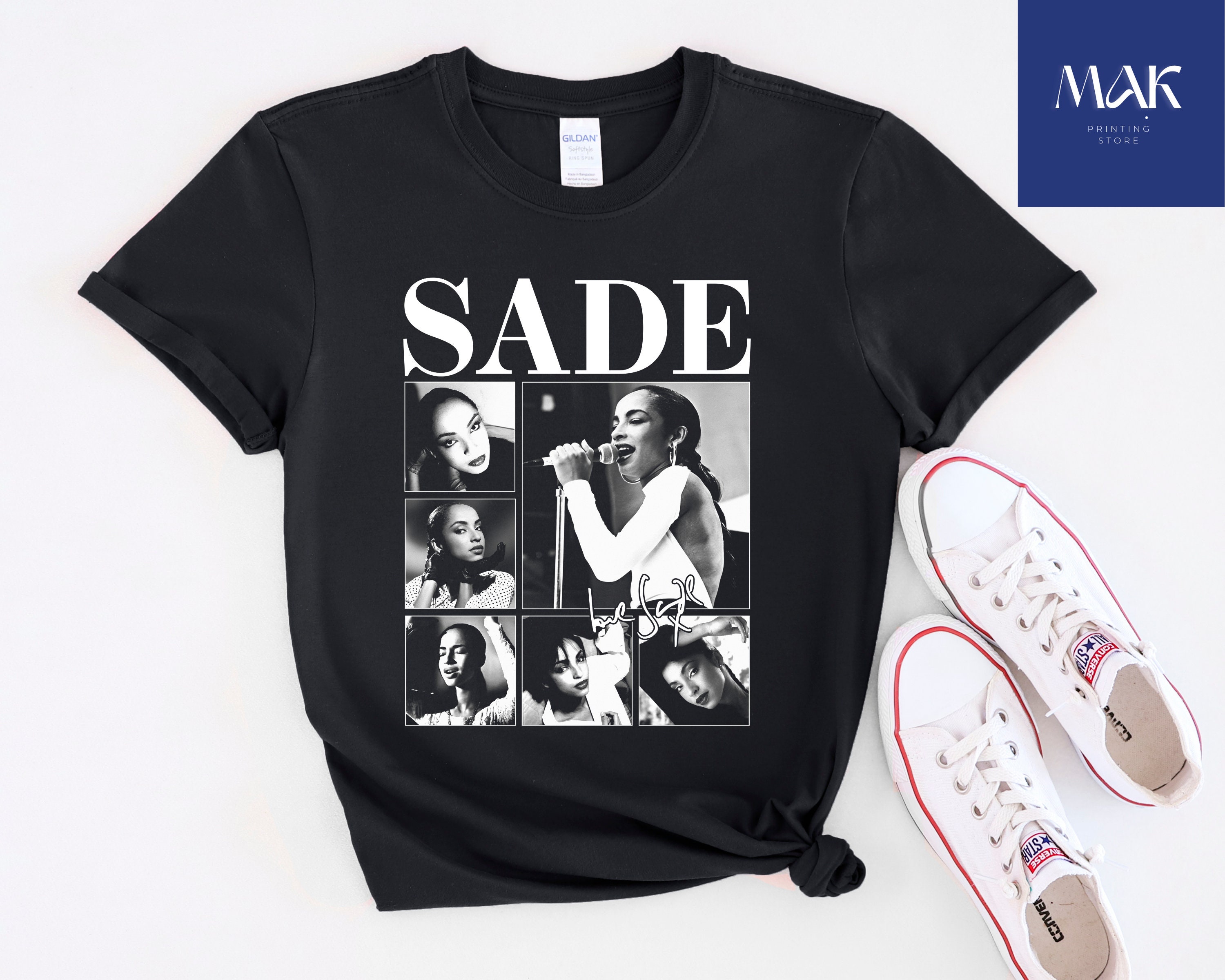 Sade Retro Vintage, Retro Sade Shirt, Sade Concert Shirt, Sade Adu Pop ...