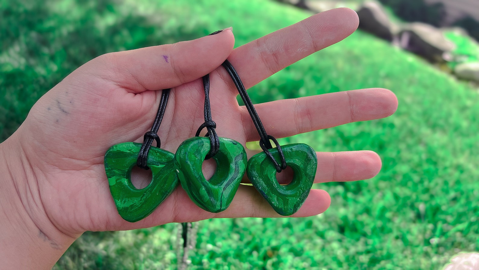 Coraline Seeing Eye Stone Pendant/keychain - Etsy