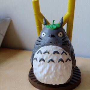 My Neighbor Totoro - Cell Phone Holder - Hand Painted - Art Fan - Etsy