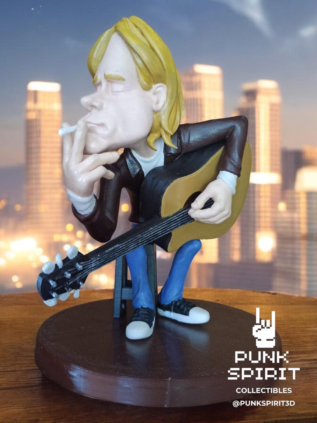Kurt Cobain Cartoon Fan Art - Etsy