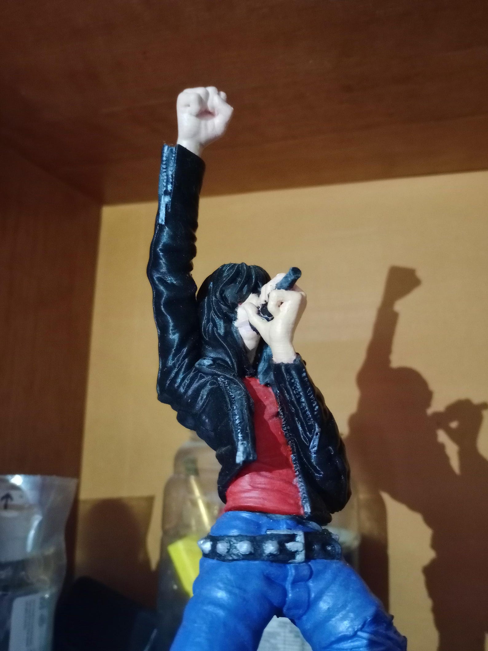 JOEY RAMONE Figure - the Ramones - 3d Printed Hand Painted - Fan Art ...