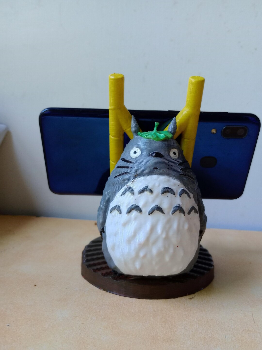 My Neighbor Totoro - Cell Phone Holder - Hand Painted - Art Fan - Etsy