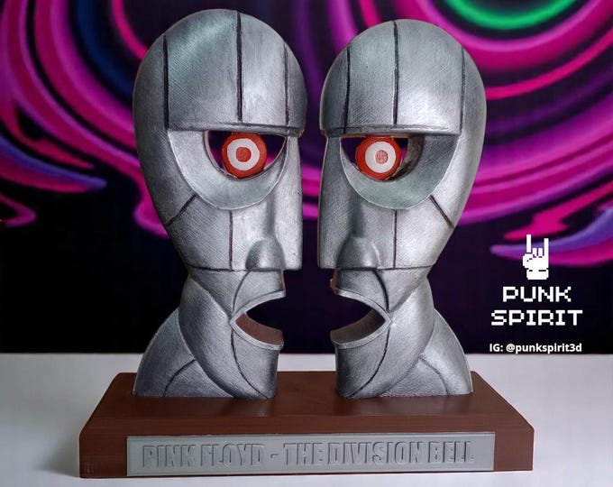 Pink Floyd - the Division Bell 3D Enamel Pins - Etsy