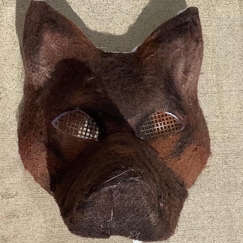 German Shepherd Mask Therian - Etsy