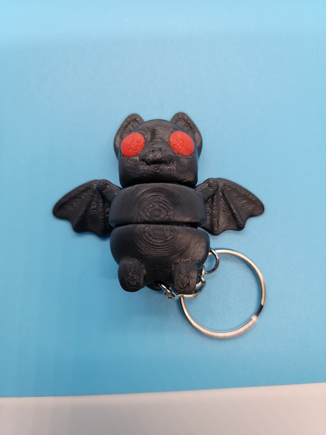 Flexible Vampire Bat Fidget Toy With Keychain Perfect for Halloween - Etsy