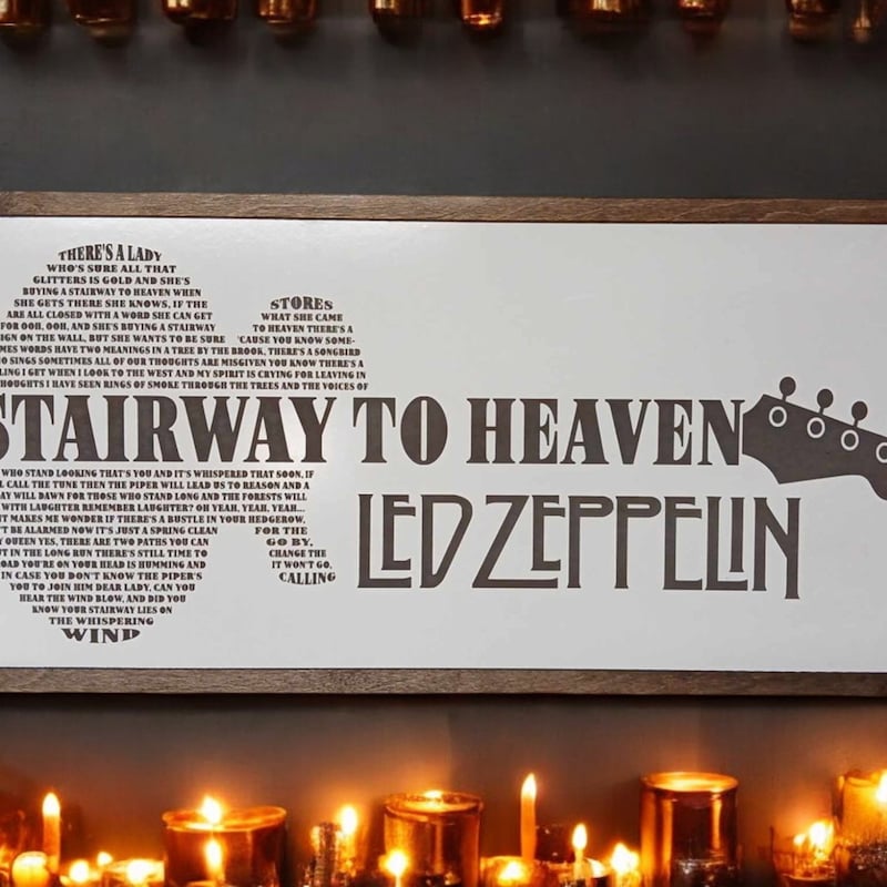 Led Zeppelin Lyrics - Etsy