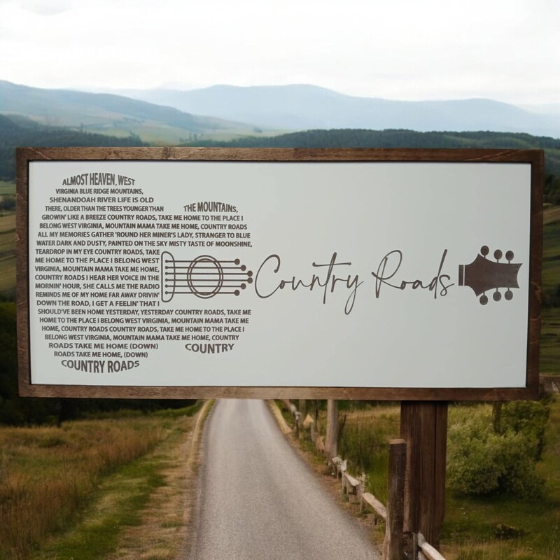 Rustic Country Sign - Etsy