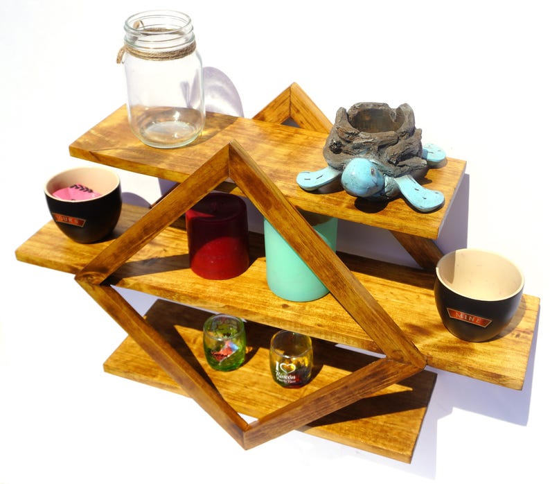 Modern Shelf Display | Minimalist Floating Shelf | Decorative Wall ...