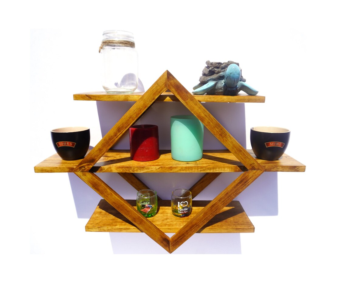 Modern Shelf Display | Minimalist Floating Shelf | Decorative Wall ...