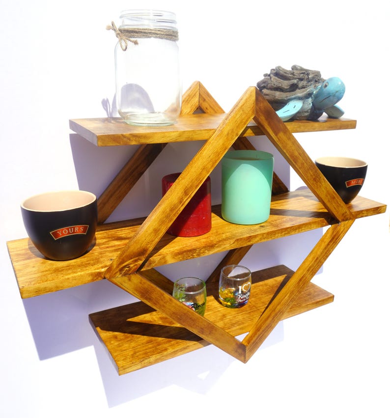 Modern Shelf Display | Minimalist Floating Shelf | Decorative Wall ...