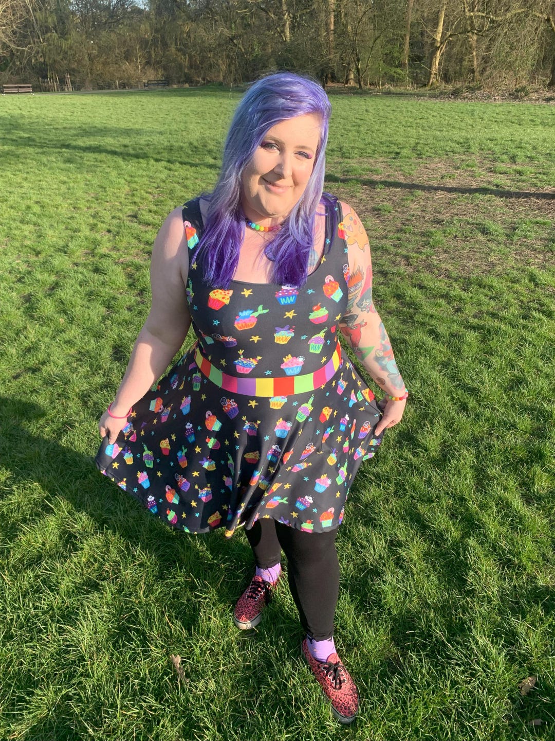 Cupcake Party Skater Dress, Alternative Outfit, Punk Style, Emo Vibe ...