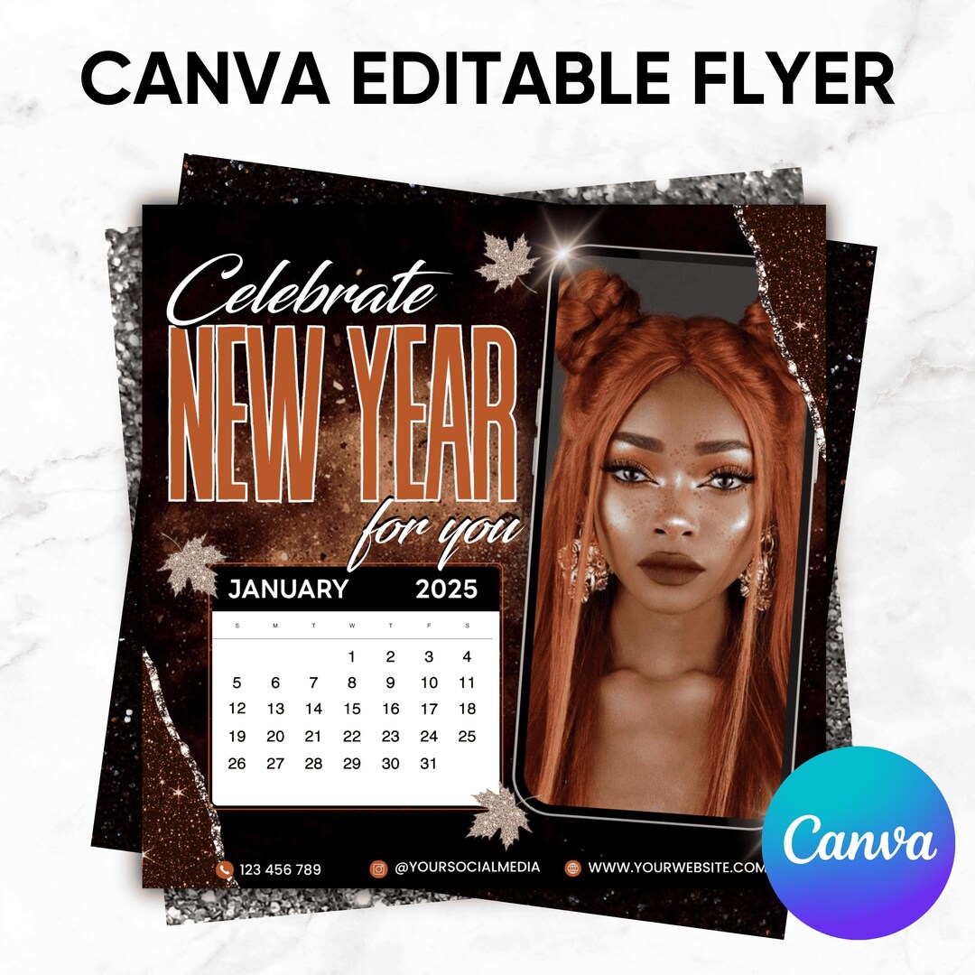 New Year Booking Flyer, January Lash Bookings, Calender Bookings Open ...