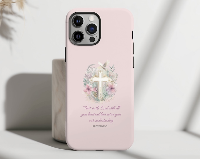 Christian iPhone Case,bible Verse Case,floral Case, iPhone 16 15 14 13 ...