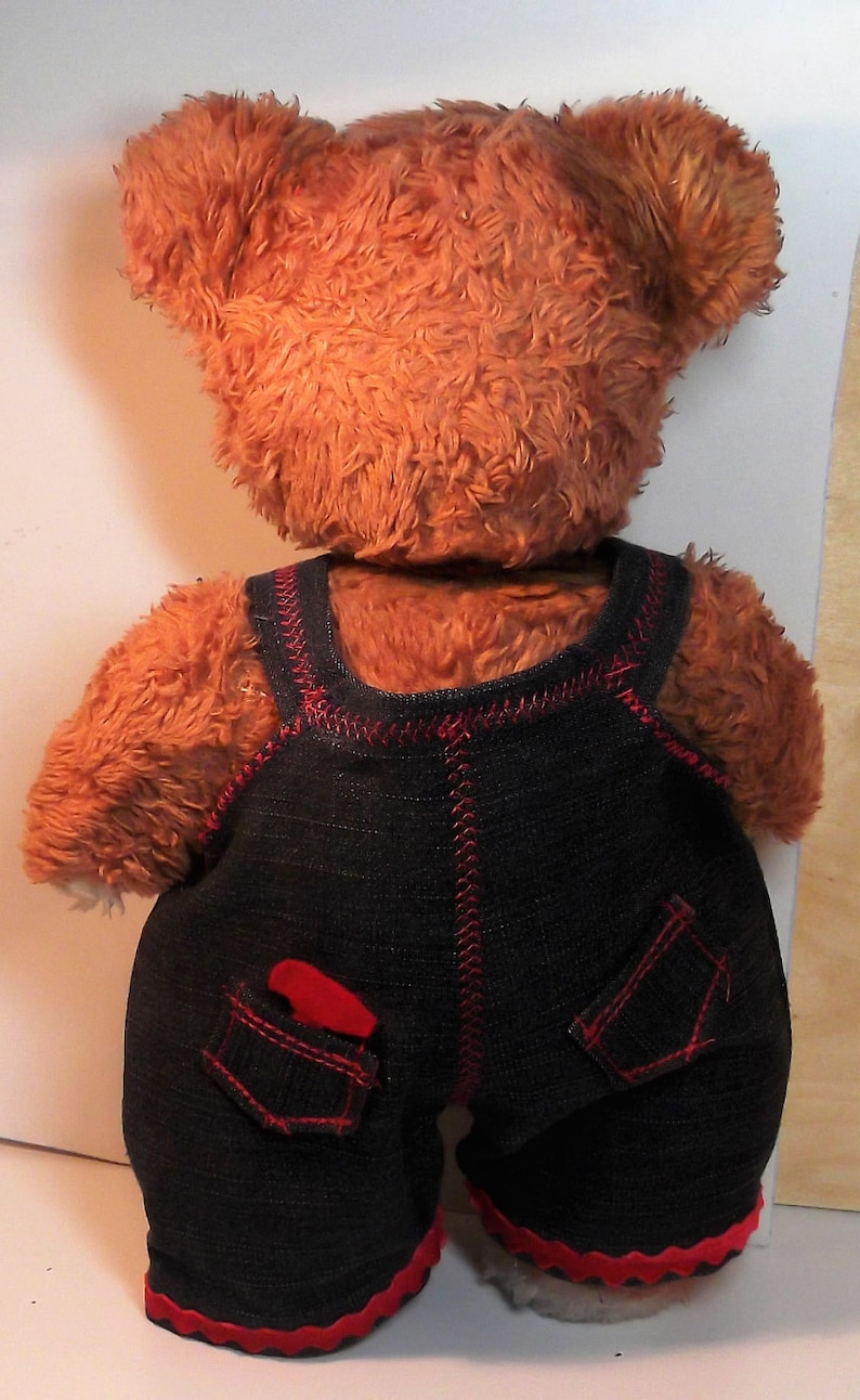 Overalls for Teddy Sewing PDF for 12" to 14" Bear. Instant Download ...