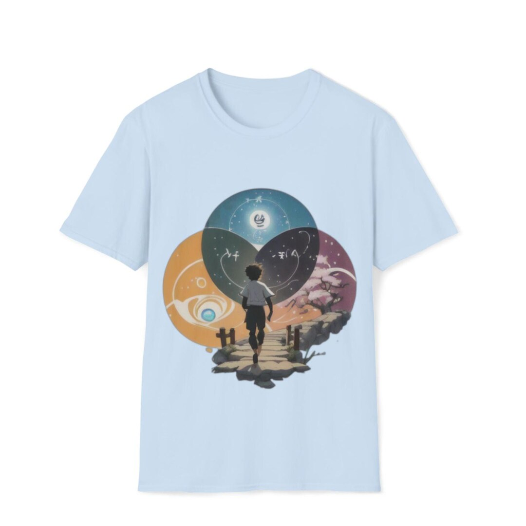 Cool Anime T-shirt for Men & Women Japanese Anime Graphic Tee Kawaii ...