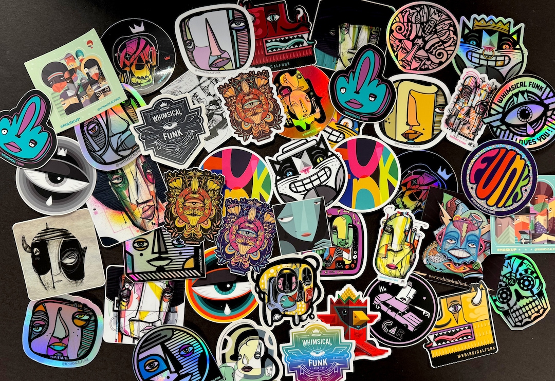 Mega Slaps Sticker Pack - Limited Edition - Etsy