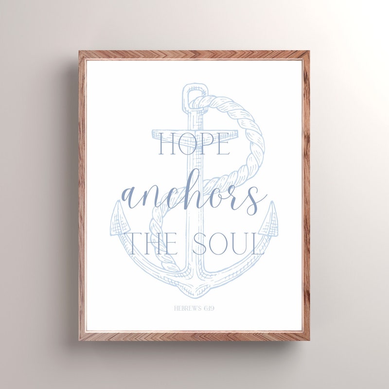 Nautical Bible Verse - Etsy