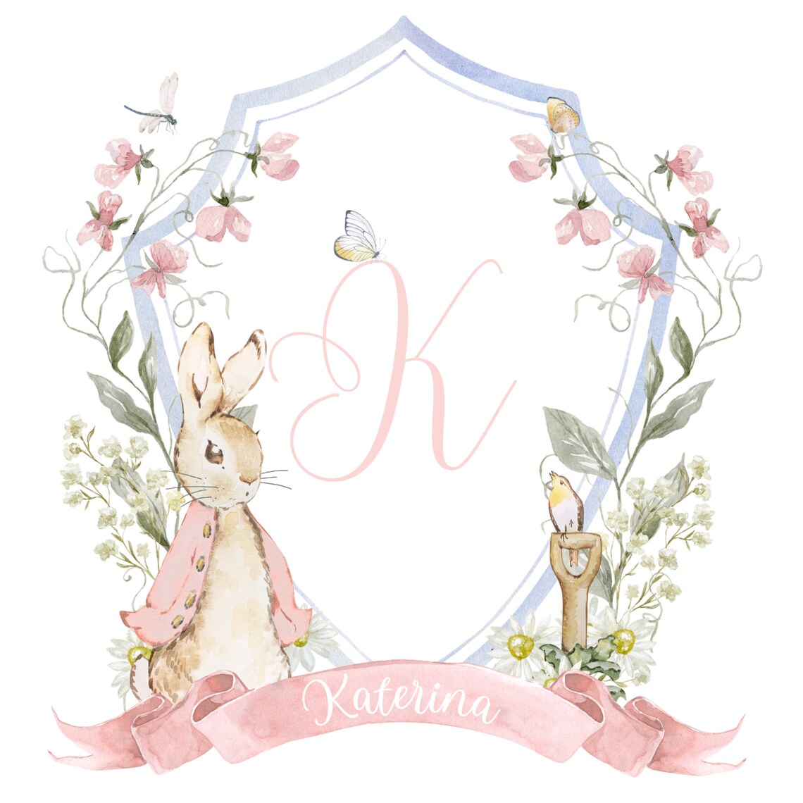 Peter Rabbit Nursery Art Prints, Vintage Nursery, Watercolor Art ...