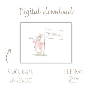 Peter Rabbit Nursery Art Prints, Vintage Nursery, Watercolor Art ...