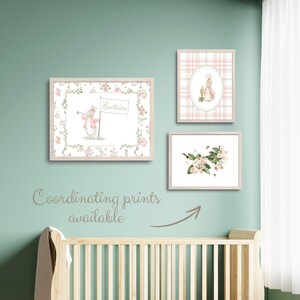 Peter Rabbit Nursery Art Prints, Vintage Nursery, Watercolor Art ...