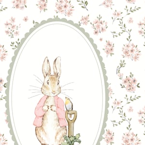 Vintage Peter Rabbit Nursery Art Prints, Beatrix Potter, Nursery Wall ...