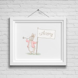 Peter Rabbit Nursery Art Prints, Vintage Nursery, Watercolor Art ...
