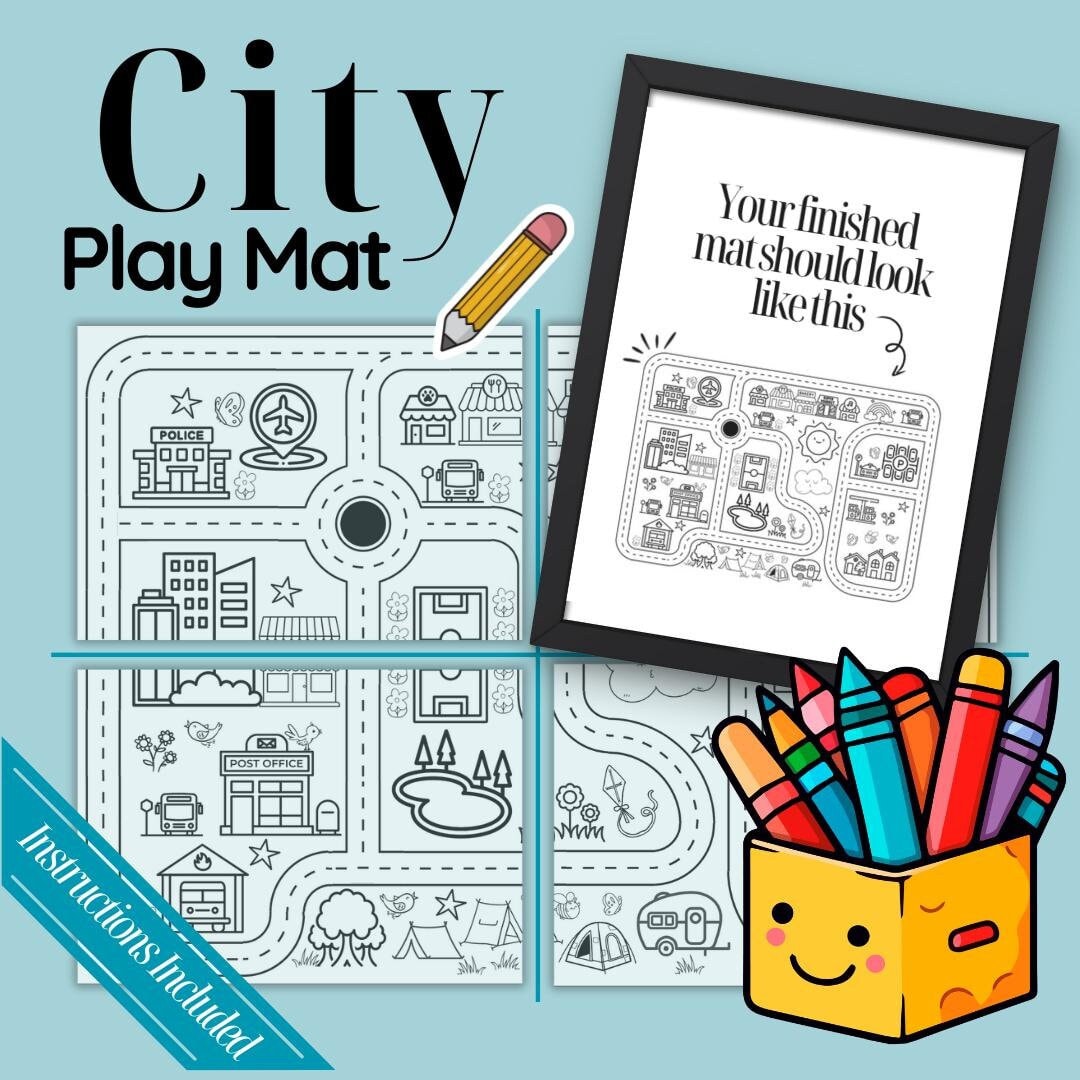 Kids Activity Printable, Kids Activity Table, Kids Activity Sheets ...