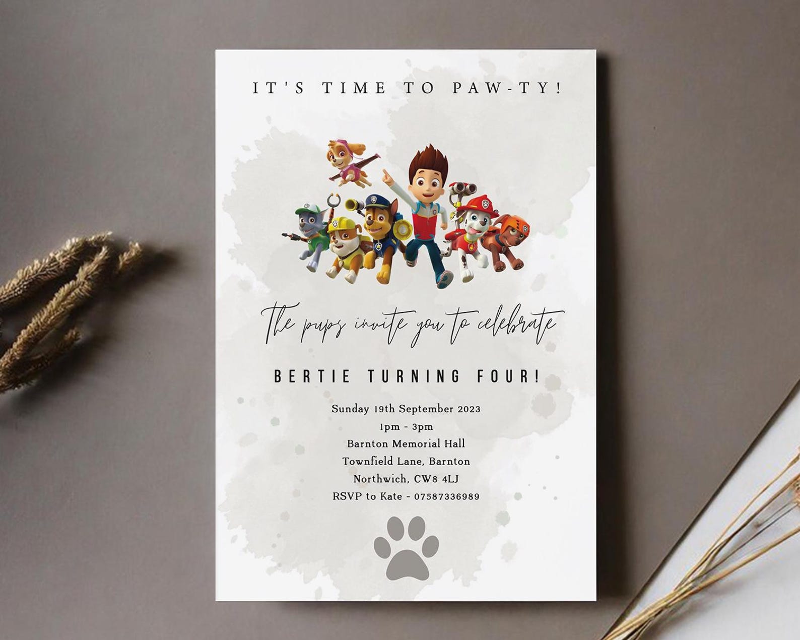 Dog Birthday Party Invitation, Puppy Birthday Invite, Calling All Pups ...