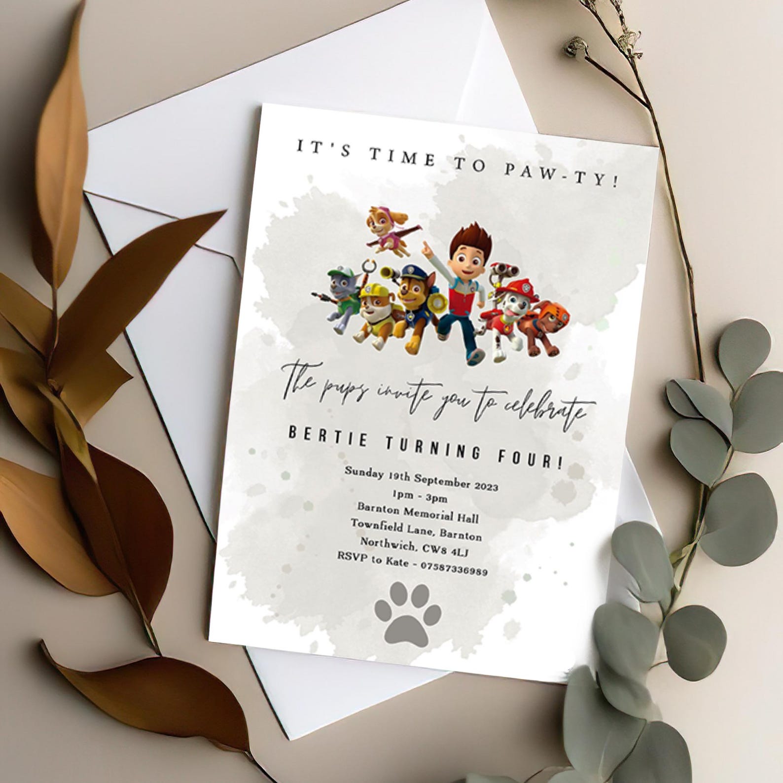 Dog Birthday Party Invitation, Puppy Birthday Invite, Calling All Pups ...