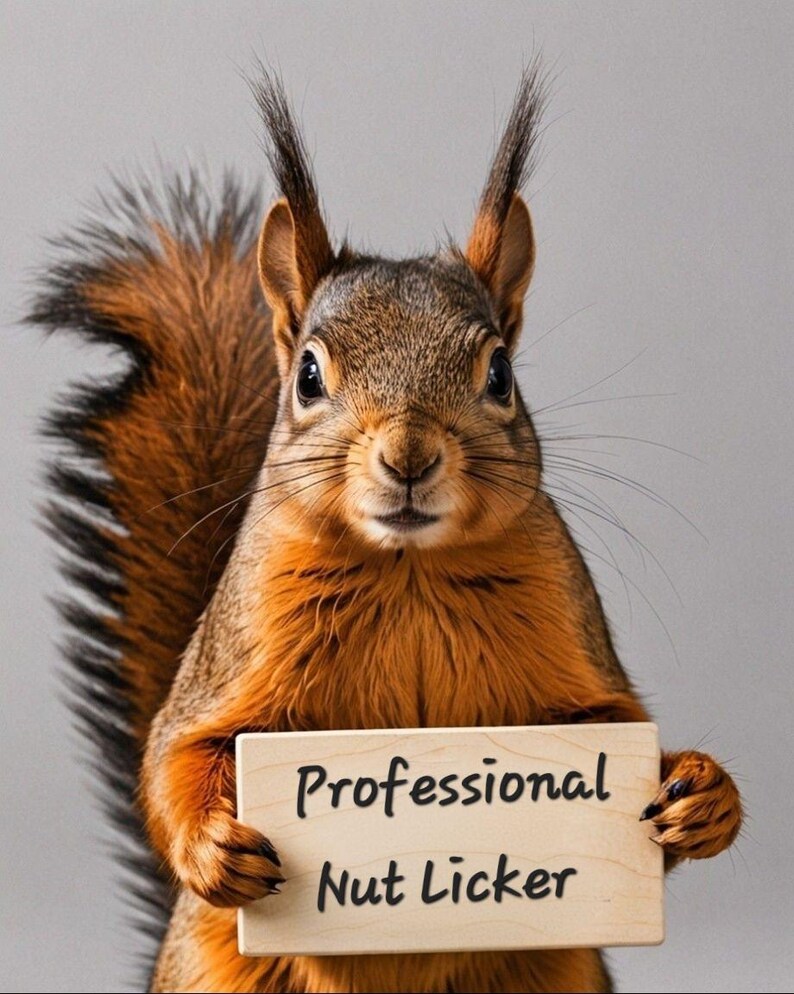 Nut Licker - Etsy