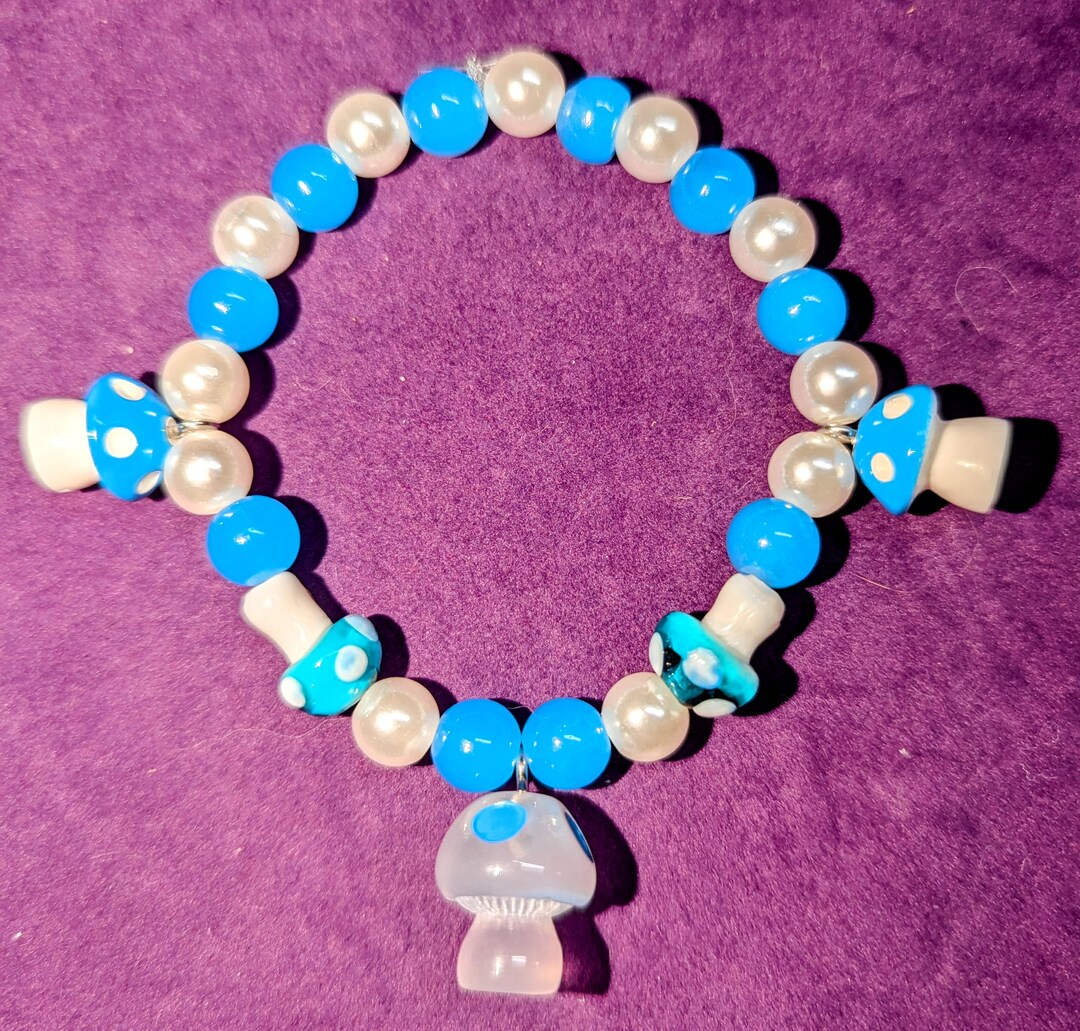 Beaded Cottagecore Bracelet - Etsy