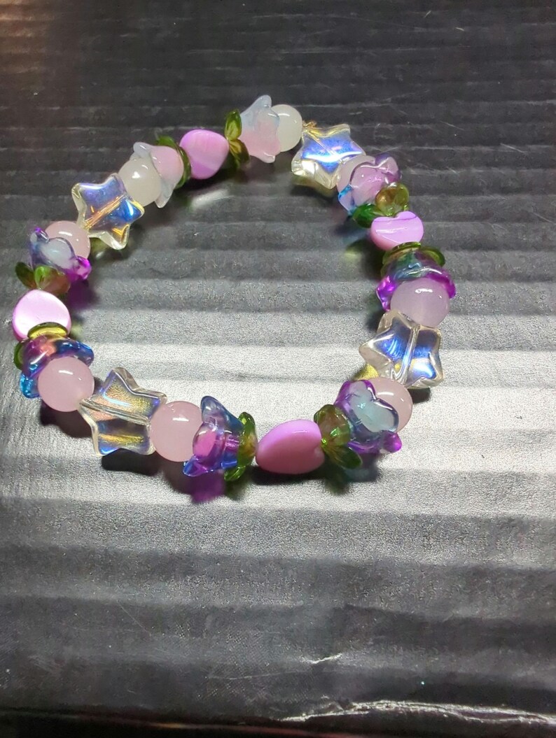 Beaded Cottagecore Bracelet - Etsy
