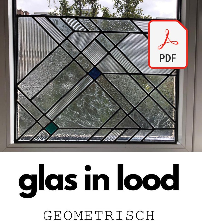 Stained Glass Pattern Geometric - Etsy