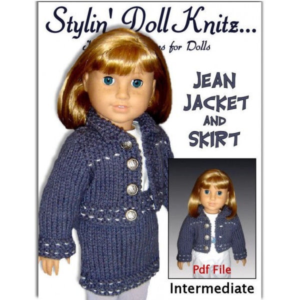 American Girl Jean Jacket - Etsy