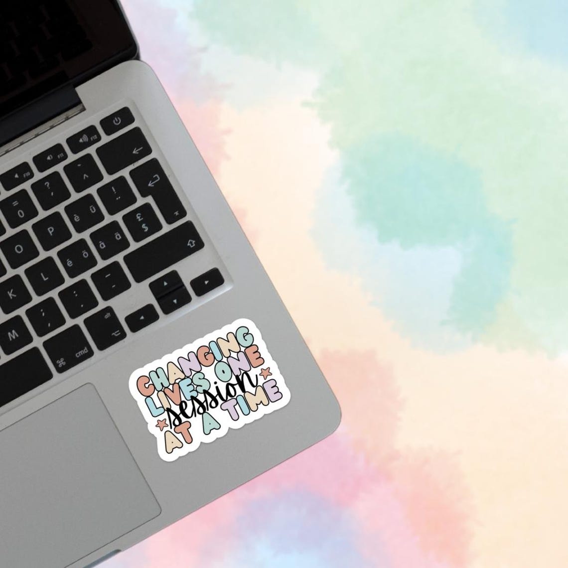 Changing Lives One Session at a Time Sticker – Motivational ABA Design ...
