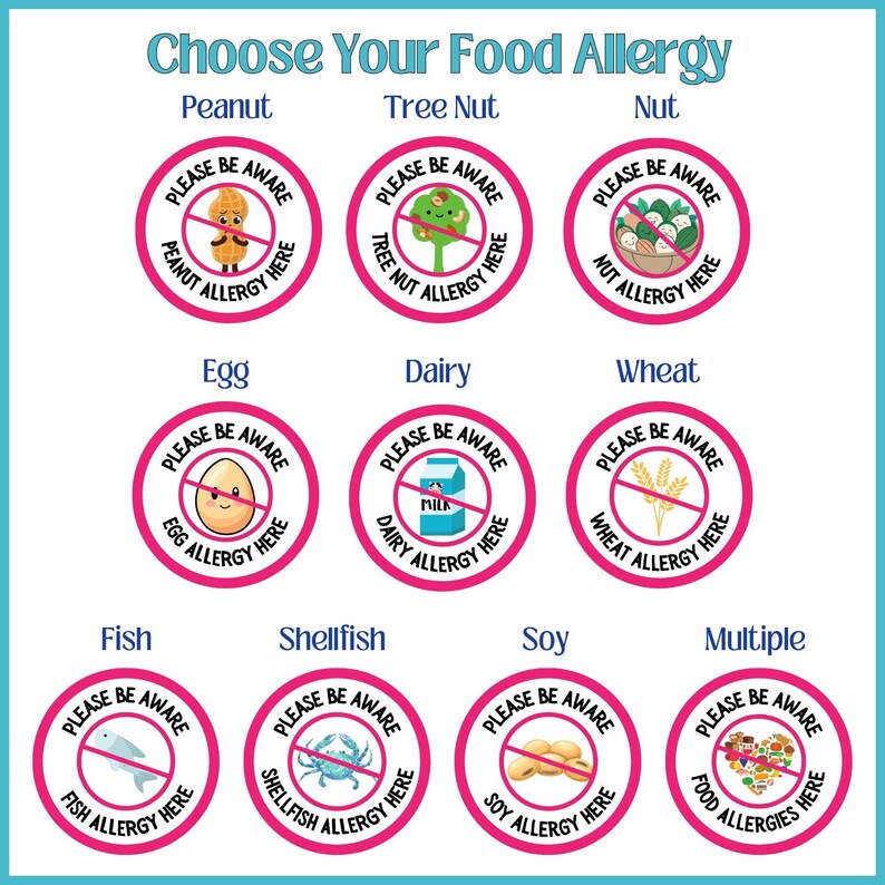 Floral Food Allergy Awareness Lawn Flag, Garden Banner - Etsy