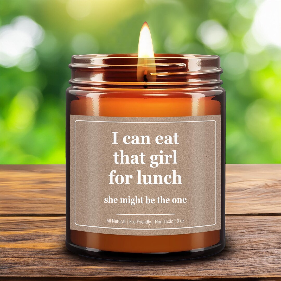 Eat the Girl for Lunch Candle Gift, Celebrity Gift Candle, Music Lyrics ...