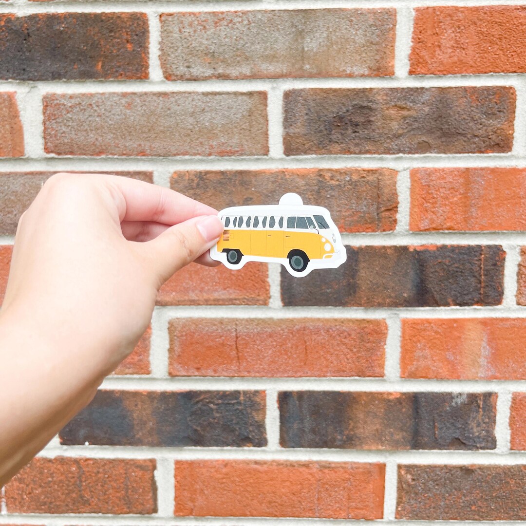 Volkswagen Bus Sticker - Etsy