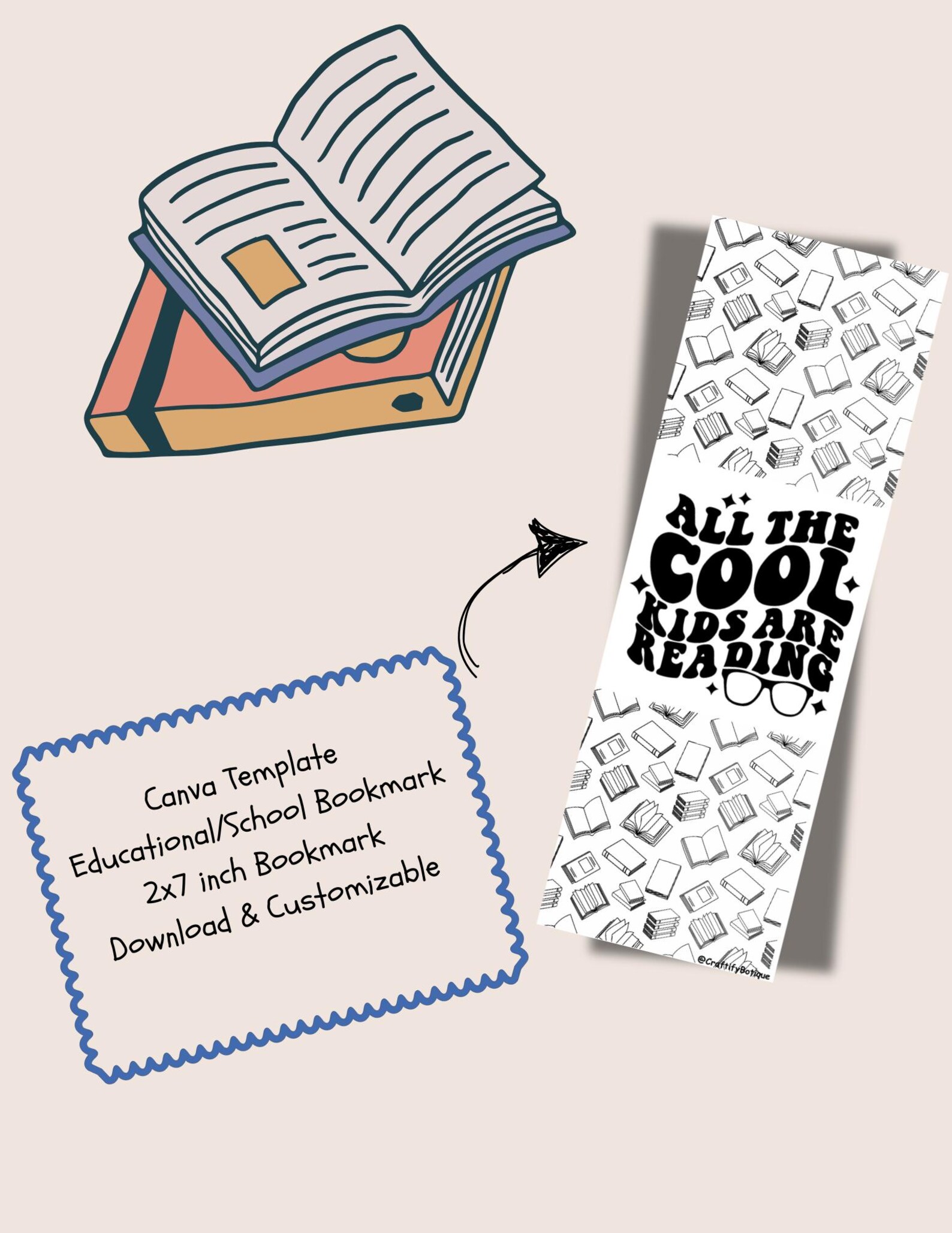 Printable Bookmarks for Education | Fun Reading Theme | Instant ...