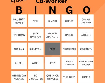 Co-worker Bingo How Well Do You Know Your Coworkers Office Party ...