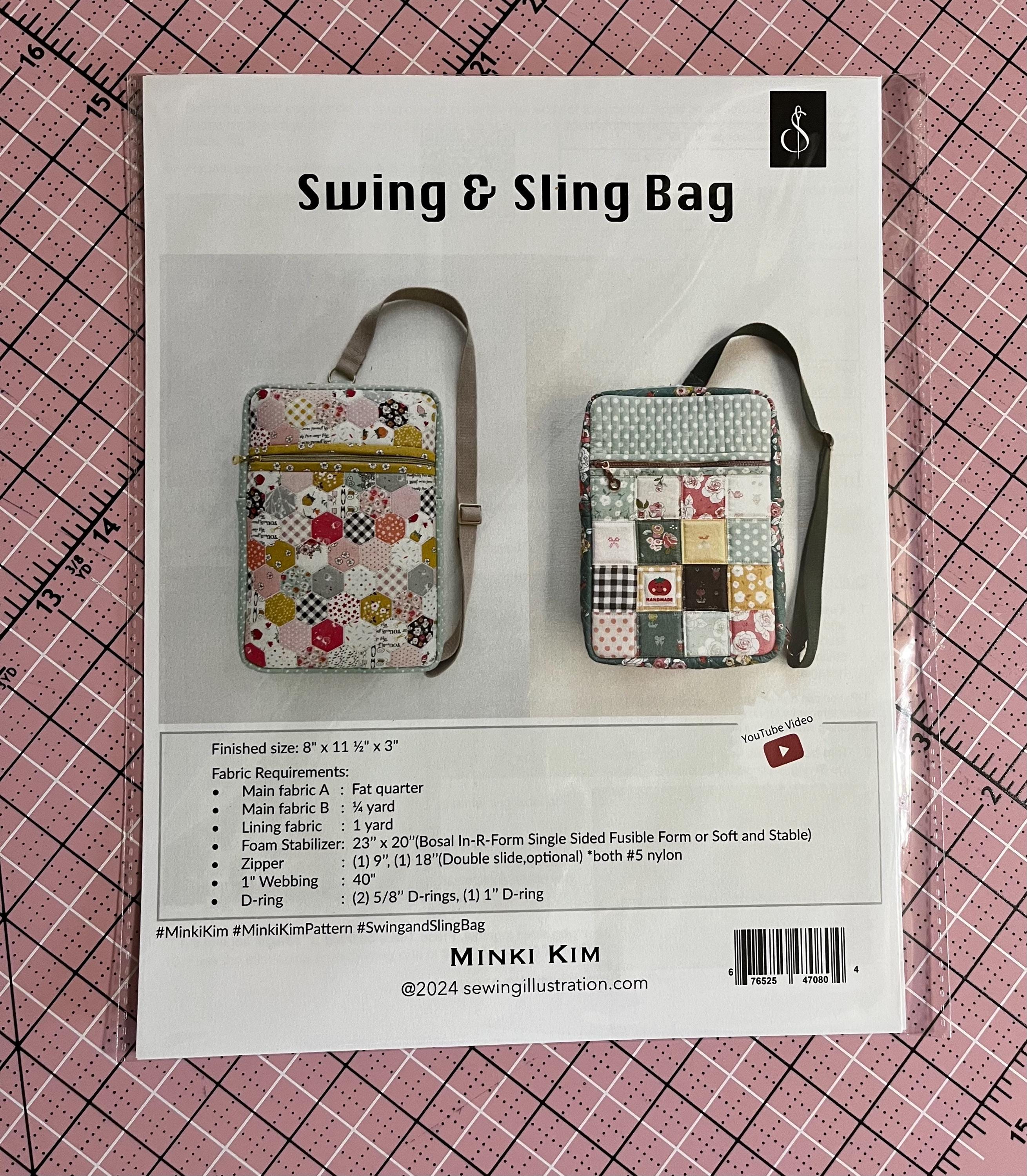 Minki Kim Pattern-swing and Sling Bag-sewing Pattern - Etsy