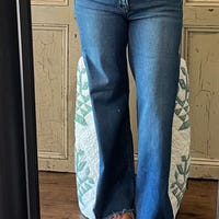 Made to Order Jeans With Quilt Insert Panels on Sides - Etsy