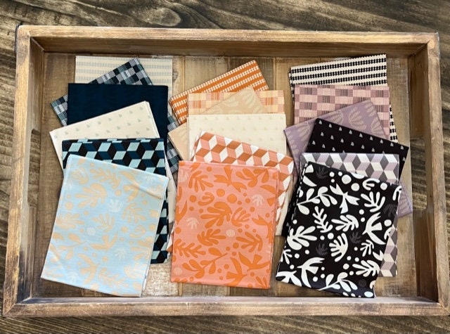 Art Gallery Fabrics, Duval Collection, by Suzy Quilts 18 Fat Quarters, Fabric Bundle - Etsy