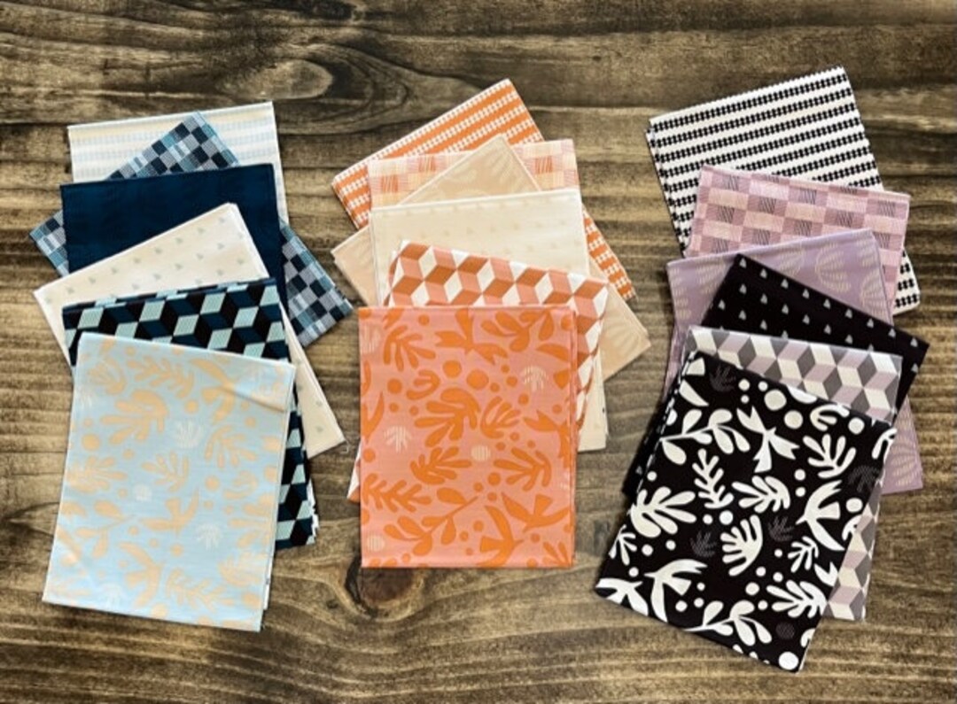 Art Gallery Fabrics, Duval Collection, by Suzy Quilts 18 Fat Quarters, Fabric Bundle - Etsy