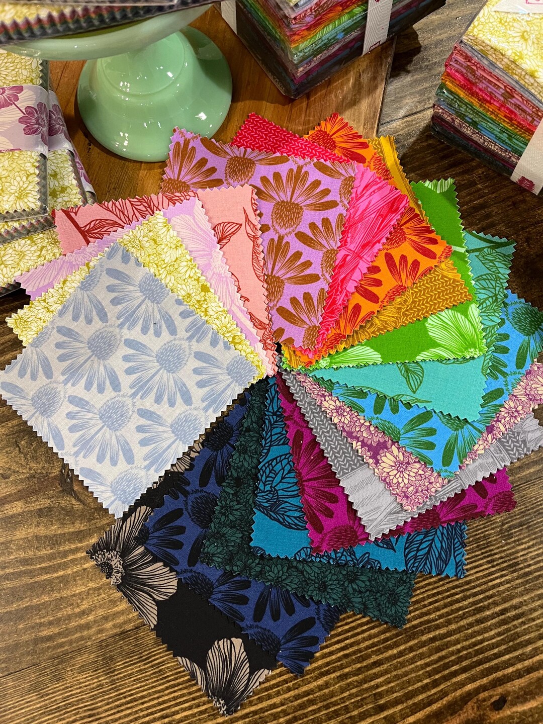 Anna Maria Textiles, Indelible, 42- 5” Squares, Ready to Ship, Sewing ...