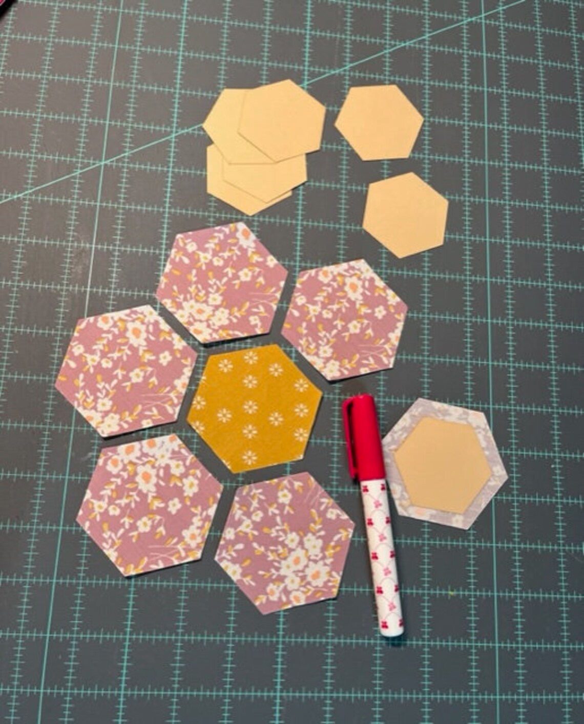 Starter Kit EPP Precut Hexagon Art Gallery Fabrics Includes Precut ...