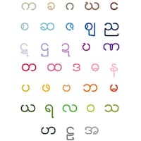 Burmese Numbers 1 - 10 | Children’s Handwriting Worksheets - Etsy
